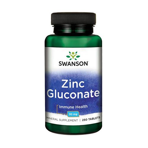 Maisto papildas su cinko gliukonatu 30 mg N250