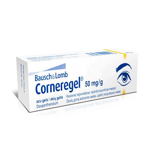 Corneregel 50 mg/g akių gelis, 10 g, N1 (LI)