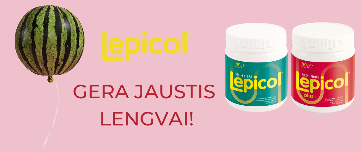LEPICOL – GERA JAUSTIS LENGVAI! | Internetinėje “MANO vaistinėje”