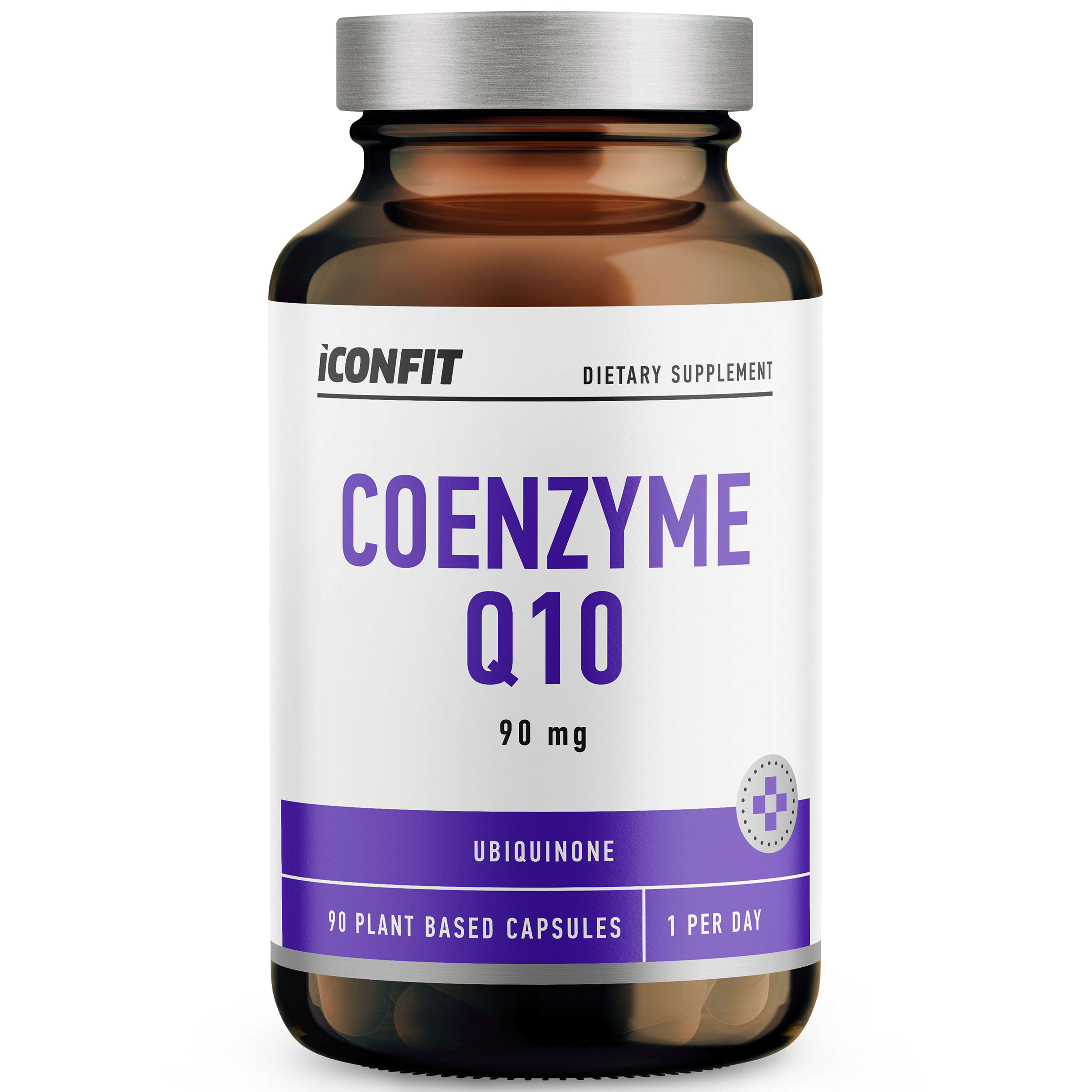 Kofermentas Q10 ICONFIT 90 mg, 90 kaps. | Internetinėje “MANO vaistinėje”