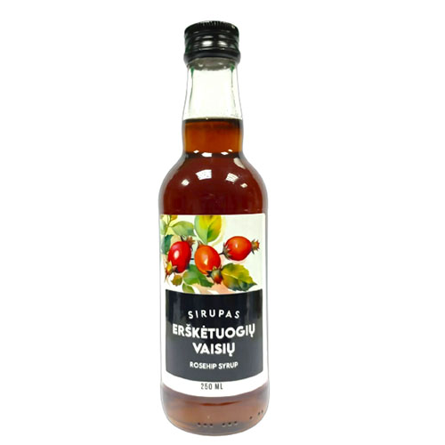 Erškėtuogių vaisių sirupas 250ml | Internetinėje “MANO vaistinėje”