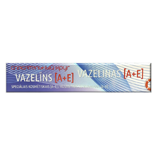 Vazelinas kosmetinis su vitaminais A+E GELBĖJIMO RATAS, 45 g ...