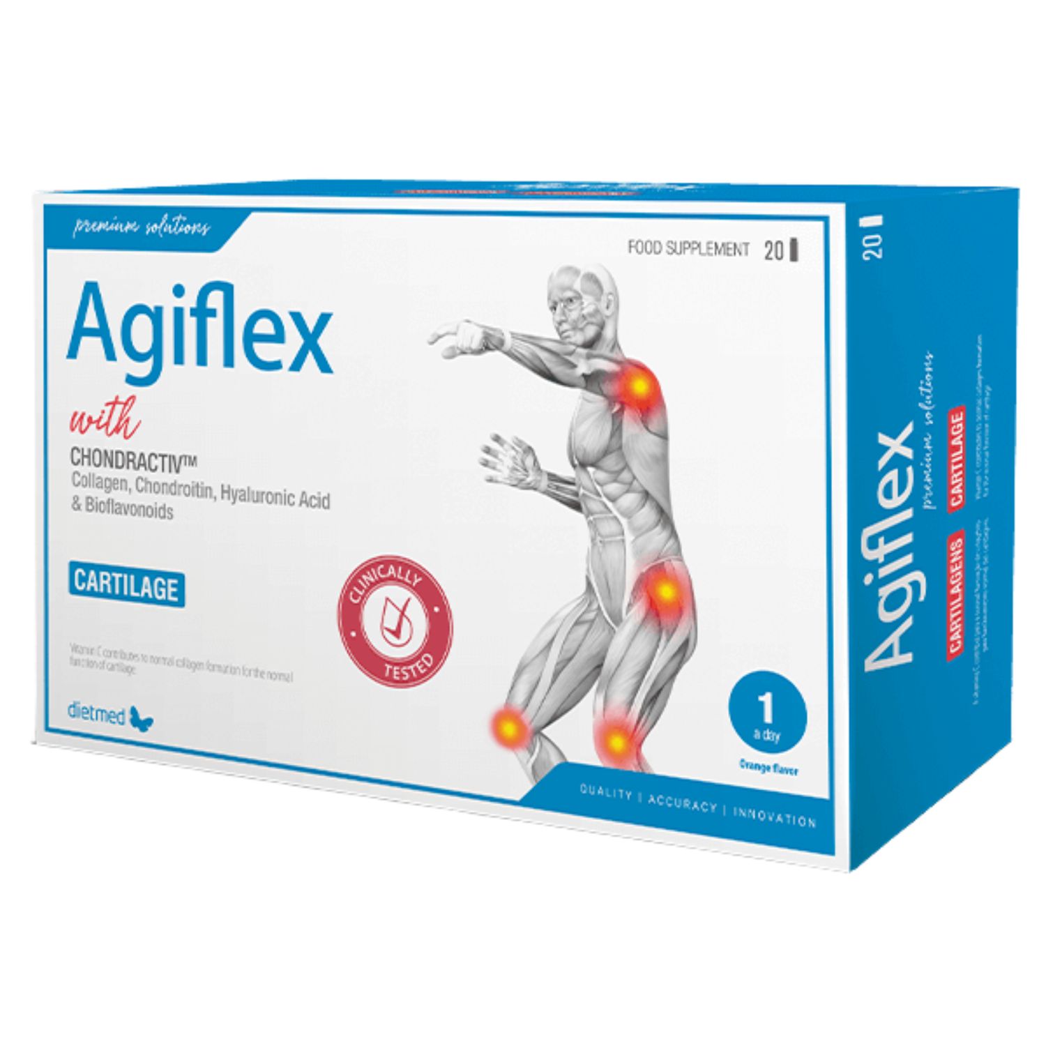 Sąnariams AGIFLEX DIETMED, 15ml, 20 vnt. | Internetinėje “MANO vaistinėje”