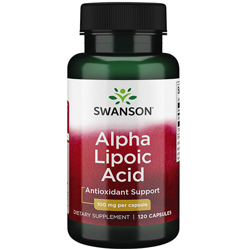 Alfa lipoinė rūgštis SWANSON, 100 mg, 120 kaps. | Internetinėje “MANO ...