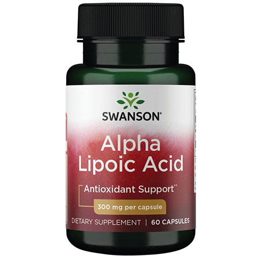 Alfa lipoinė rūgštis 300mg SWANSON, 60 kapsulių | Internetinėje “MANO ...