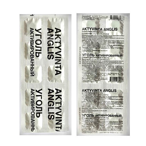 Aktyvinta anglis ELVITA, 10 tab. | Internetinėje “MANO vaistinėje”