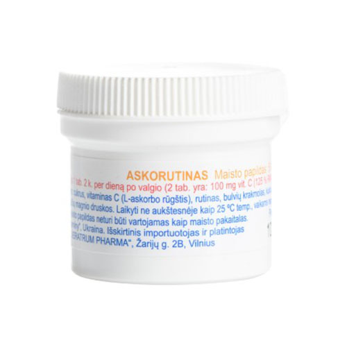 Askorutinas, 50 tabl. | Internetinėje “MANO vaistinėje”