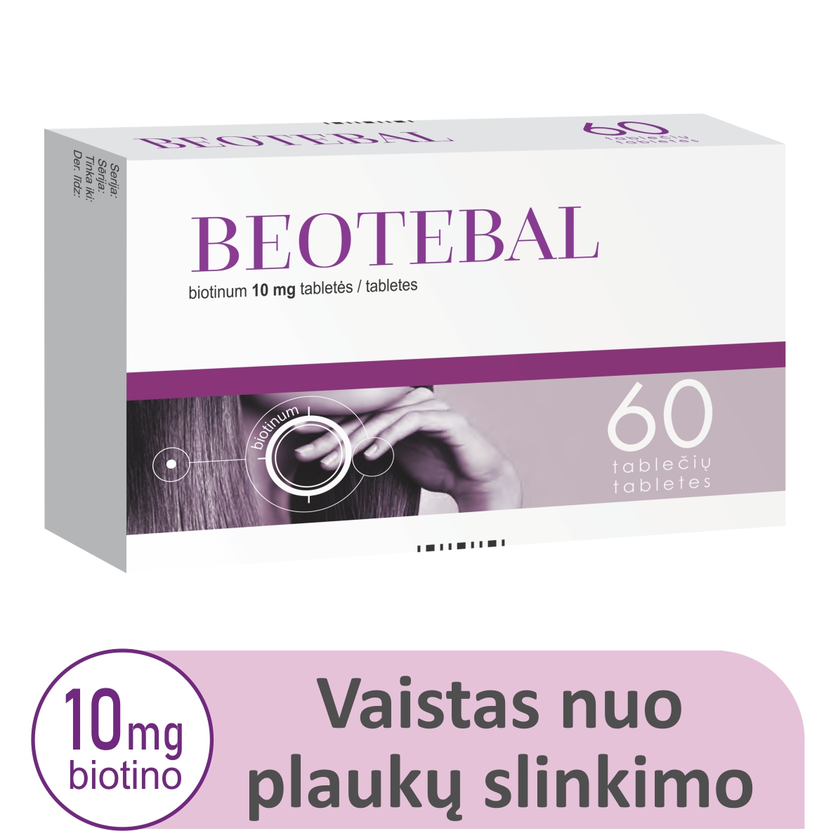 BEOTEBAL 10mg, 60 tablečių | Internetinėje “MANO vaistinėje”