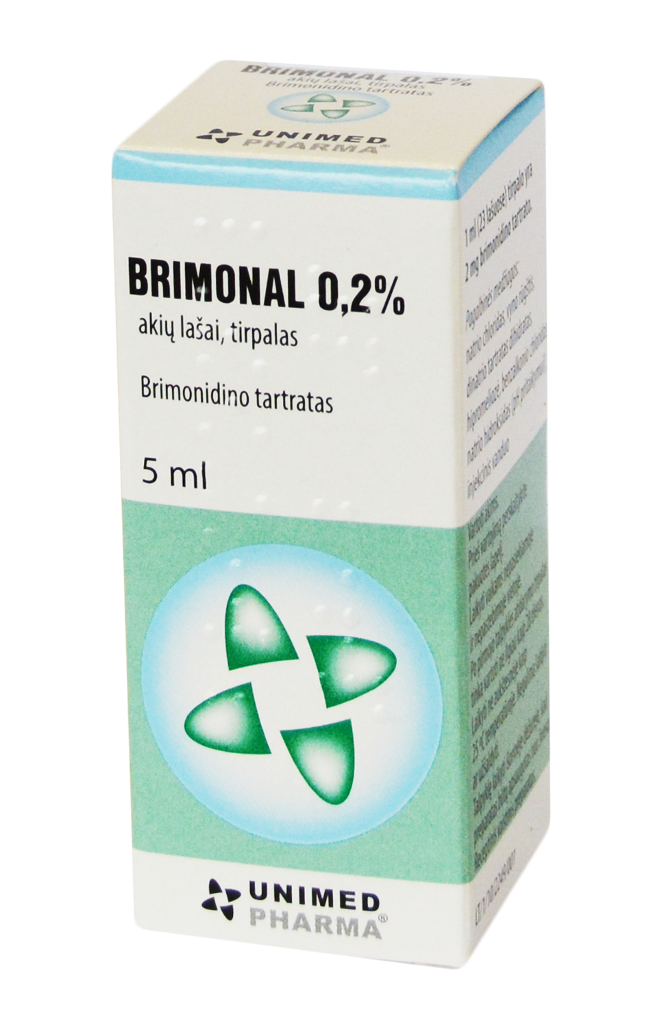 Brimonal 0.2% 5ml | Internetinėje “MANO vaistinėje”