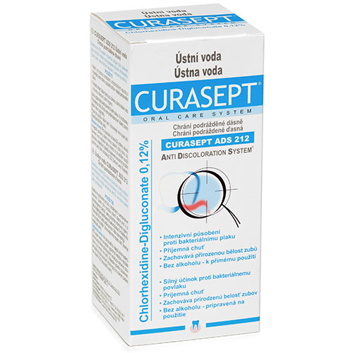 Skalavimo skystis CURASEPT ADS 212 EU SU 0.12 % CHX, 200 ml ...