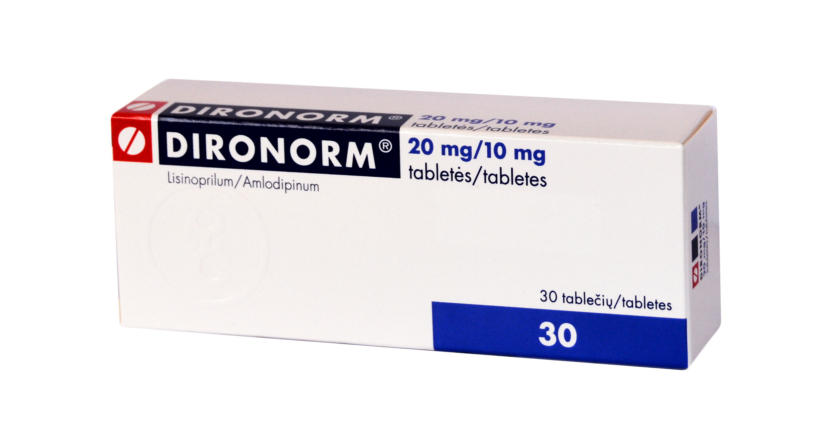 Dironorm 20mg/10mg tabletės N30