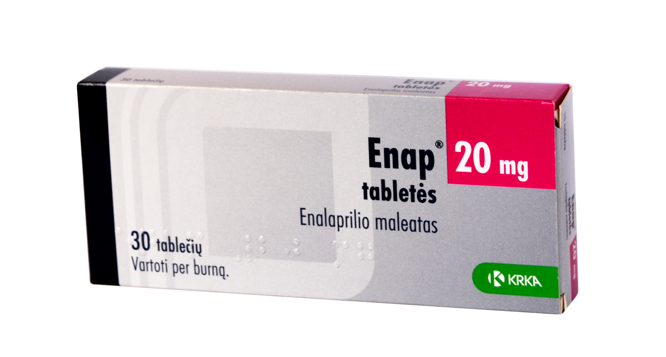 Enap 20mg tabletės N30
