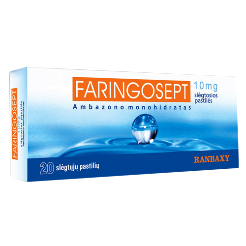 Faringosept pastilės, N20 | Internetinėje “MANO vaistinėje”