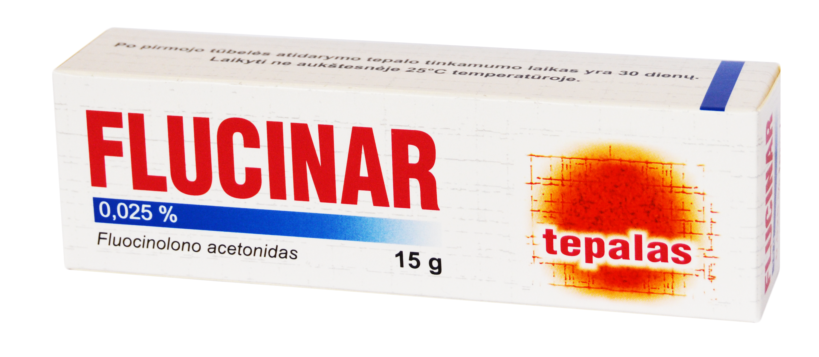 Flucinar 0.025% ung. 15g | Internetinėje “MANO vaistinėje”