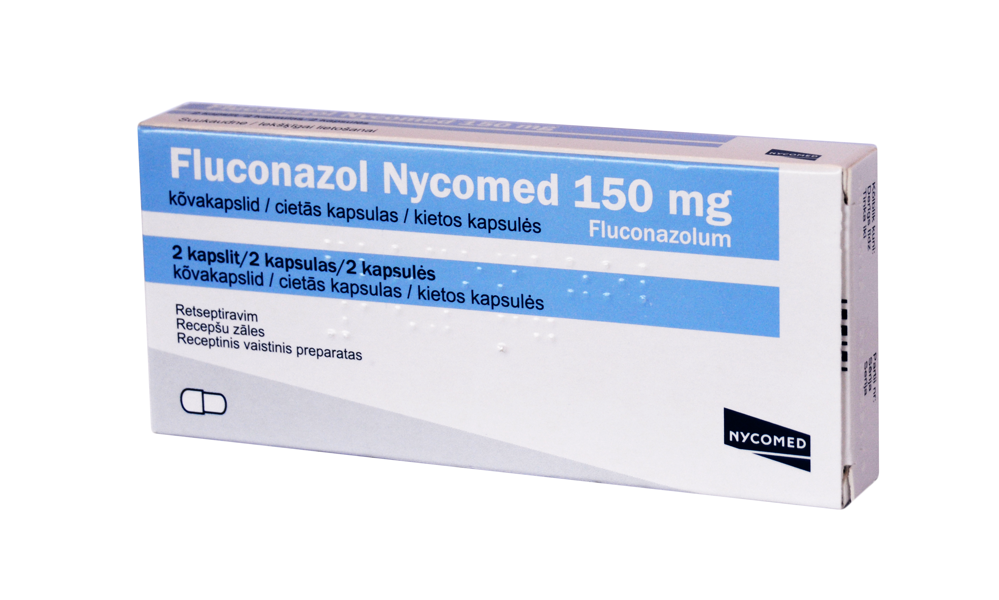 Fluconazol Nycomed 150mg kapsulės N2 | Internetinėje “MANO vaistinėje”