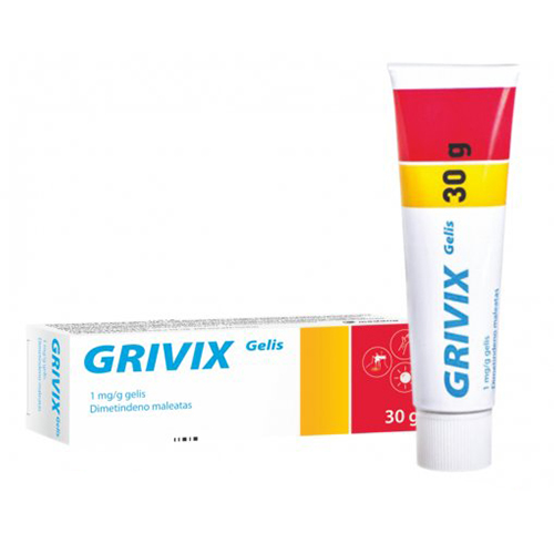 Grivix 1 mg/g gelis, 30 g | Internetinėje “MANO vaistinėje”