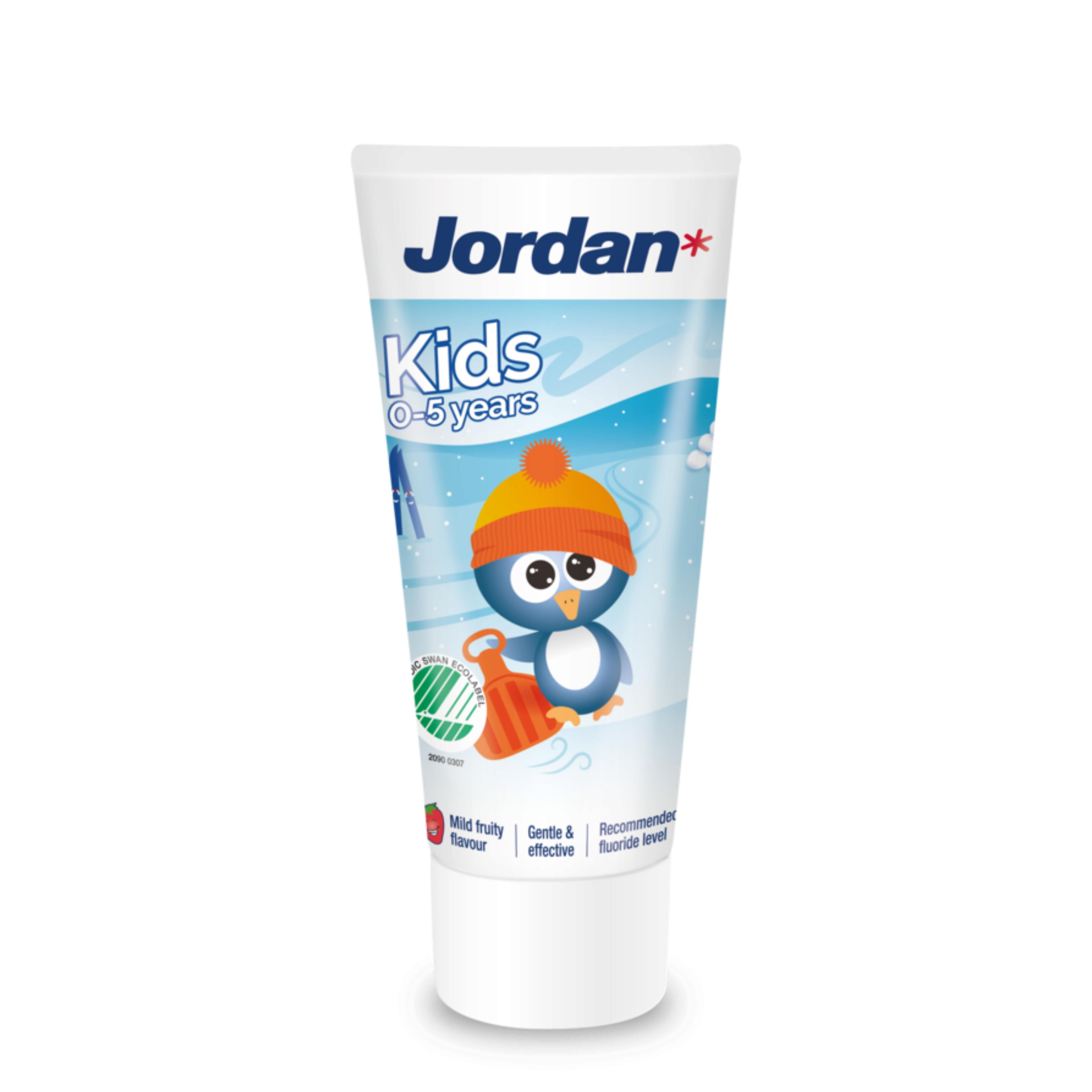 Jordan toothpaste for children, 0-5 years, 50 ml