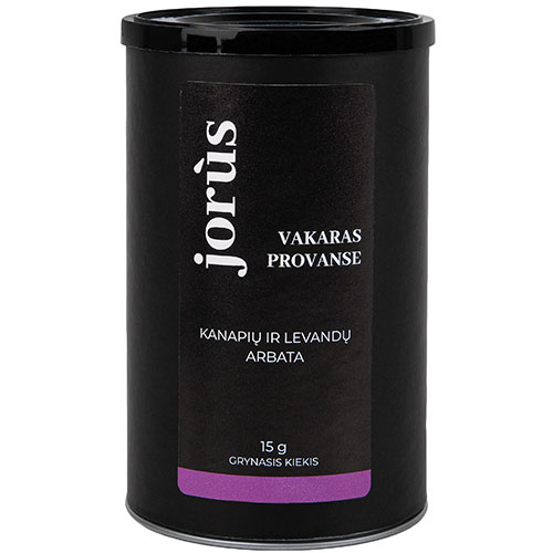 Kanapių ir levandų arbata „VAKARAS PROVANSE“, 15 g | Internetinėje ...