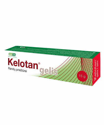 Kelotan 1 % gelis randams, 15 g | Internetinėje “MANO vaistinėje”
