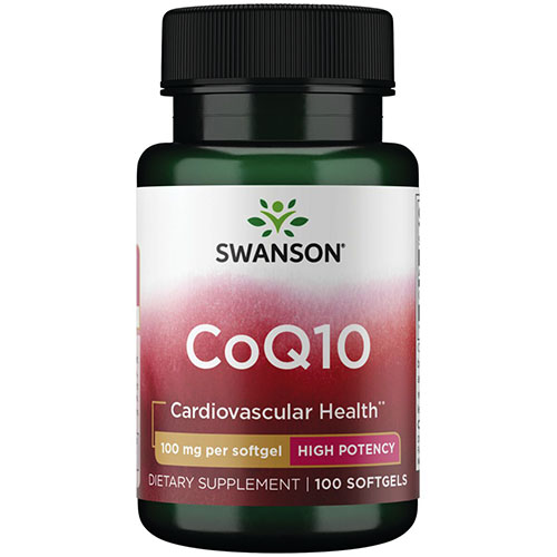 Kofermentas Q10 100mg SWANSON, 100 kapsulių | Internetinėje “MANO vaistinėje”