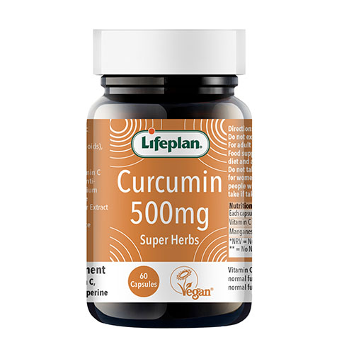 Kurkuminas LIFEPLAN, 500 mg, 60 kapsulių | Internetinėje “MANO vaistinėje”