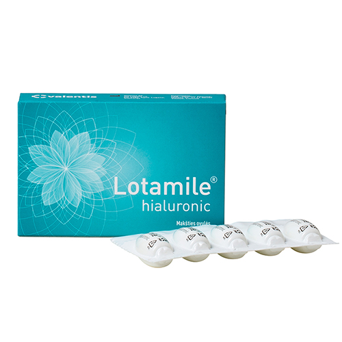 Lotamile Hialuronic makšties ovulės, N5 | Internetinėje “MANO vaistinėje”