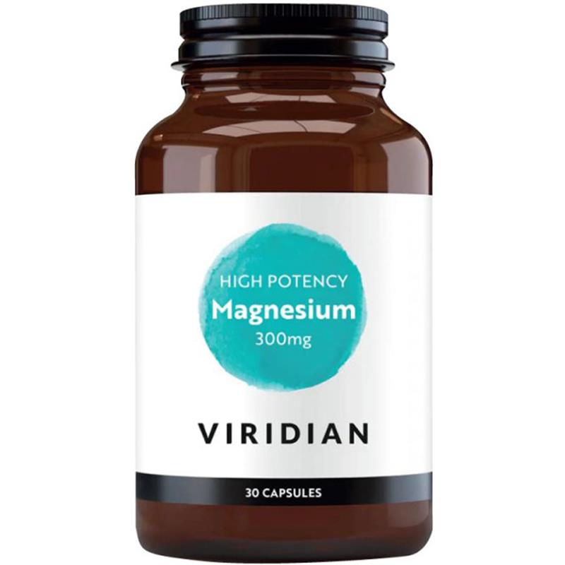 Magnis VIRIDIAN HIGH POTENCY MAGNESIUM, 30 kaps. | Internetinėje “MANO ...