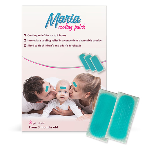 Maria Cooling Patch vėsinantis pleistras, 3 vnt.