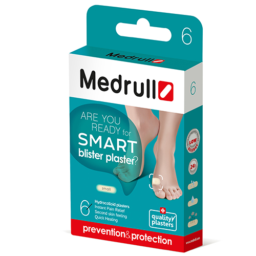 Medrull pleistras nuo nuospaudų Smart Blister Plaster N6 (mažas) I ...