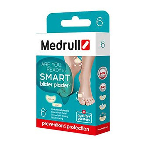 Pleistrų rinkinys nuo nuospaudų MEDRULL SMART BLISTER, 6 vnt. (Mix ...