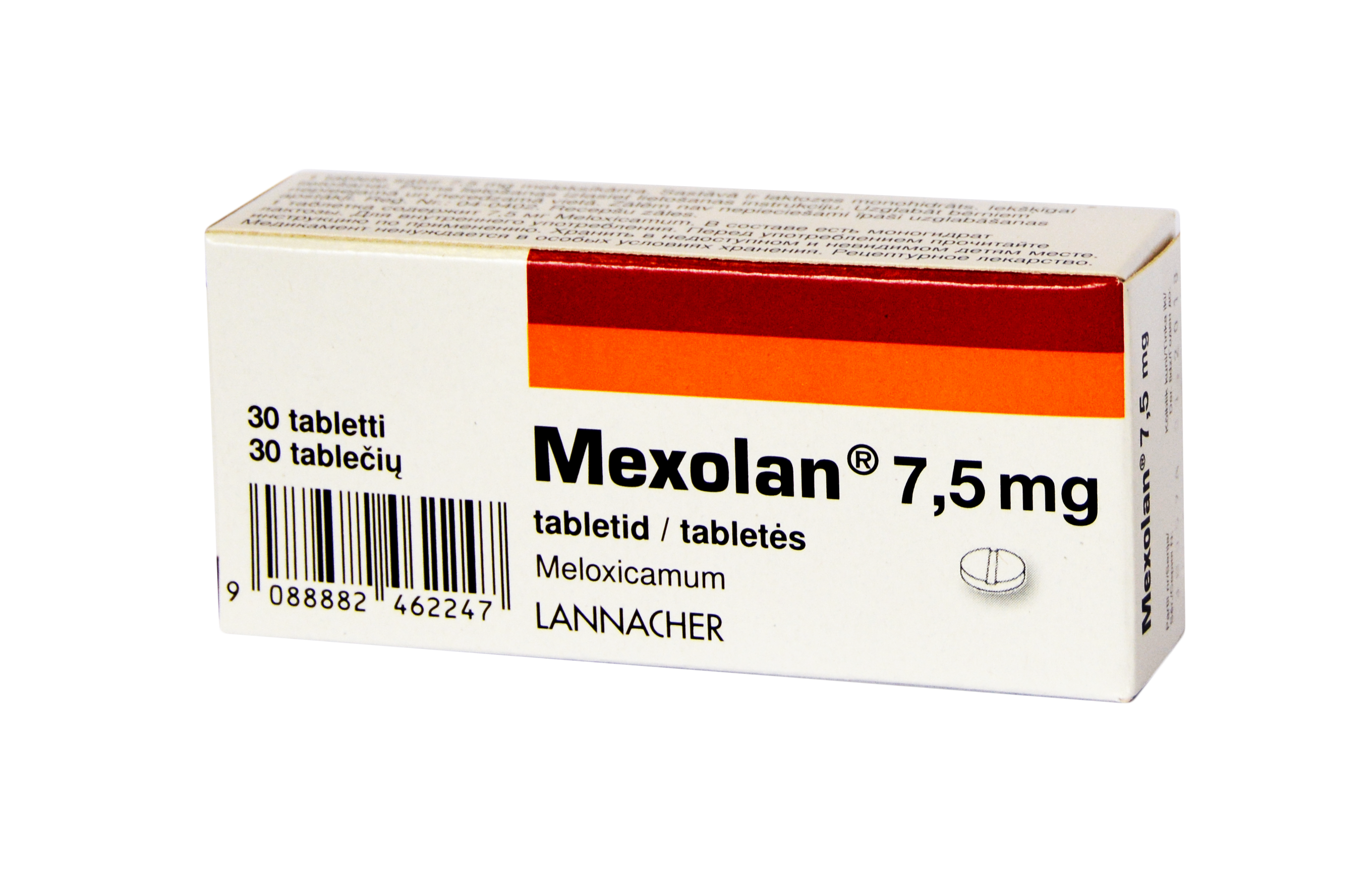 Mexolan 7.5mg tabletės N30 | Internetinėje “MANO vaistinėje”