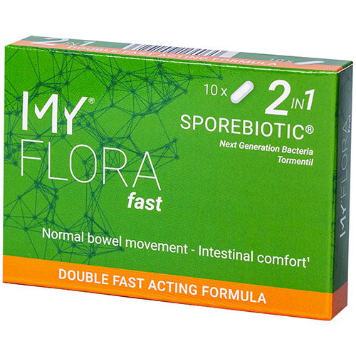 Gerosios bakterijos MY FLORA FAST SPOREBIOTIC, 15 kaps. | Internetinėje ...