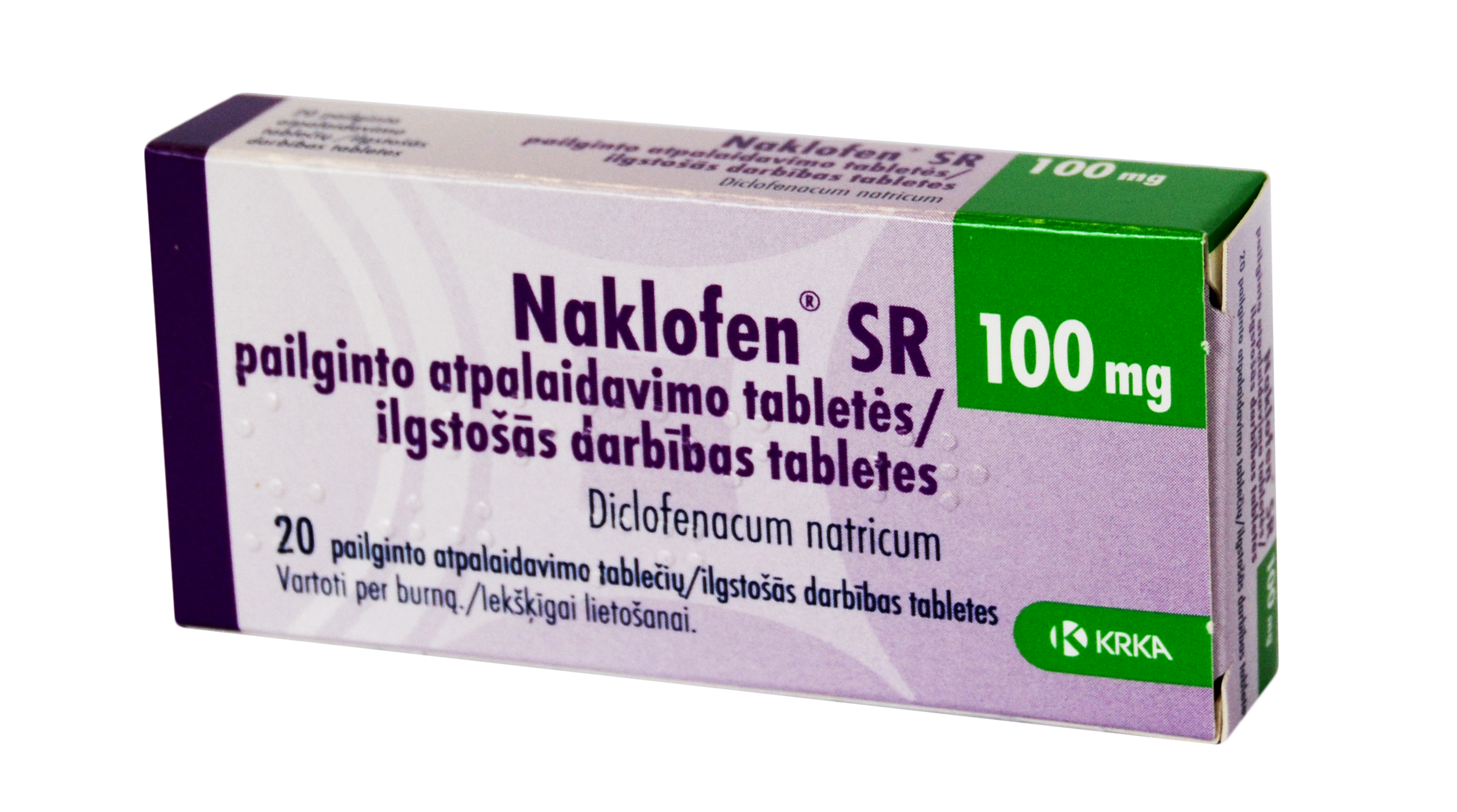 Naklofen retard 100mg tabletės N20 | Internetinėje “MANO vaistinėje”