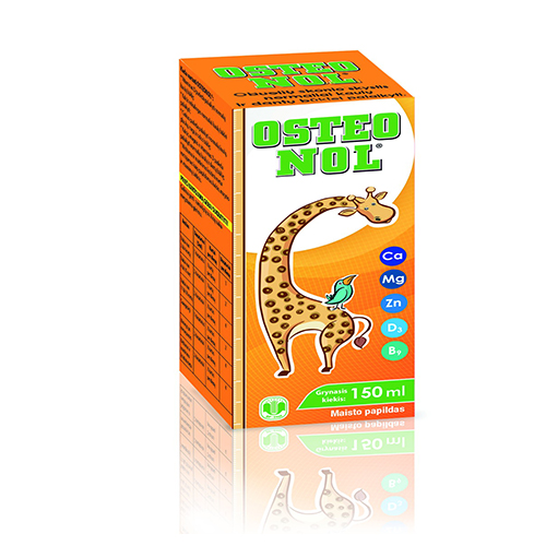 Osteonol obuolių skonio skystis 150ml N1 | Internetinėje “MANO vaistinėje”