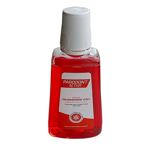 Parodont Active burnos skalavimo skystis, 300 ml | Internetinėje “MANO vaistinėje”
