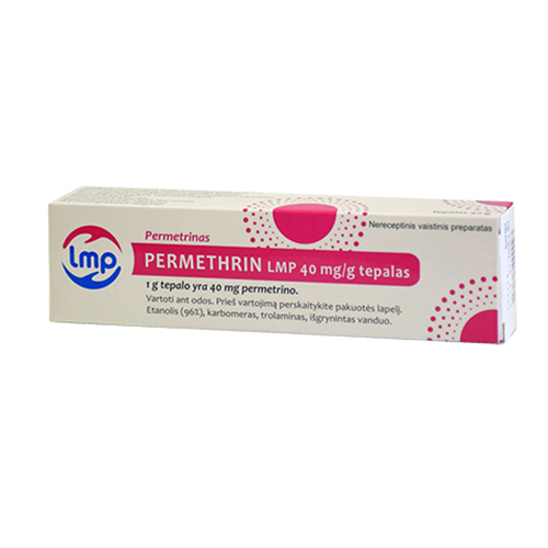 Permethrin LMP 40 mg/g tepalas, 40 g