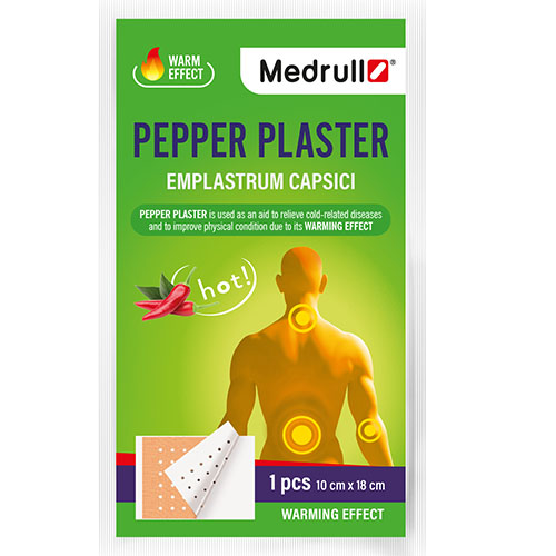 Pipirinis pleistras MEDRULL, 10 x 18 cm, 1 vnt. | Internetinėje “MANO ...