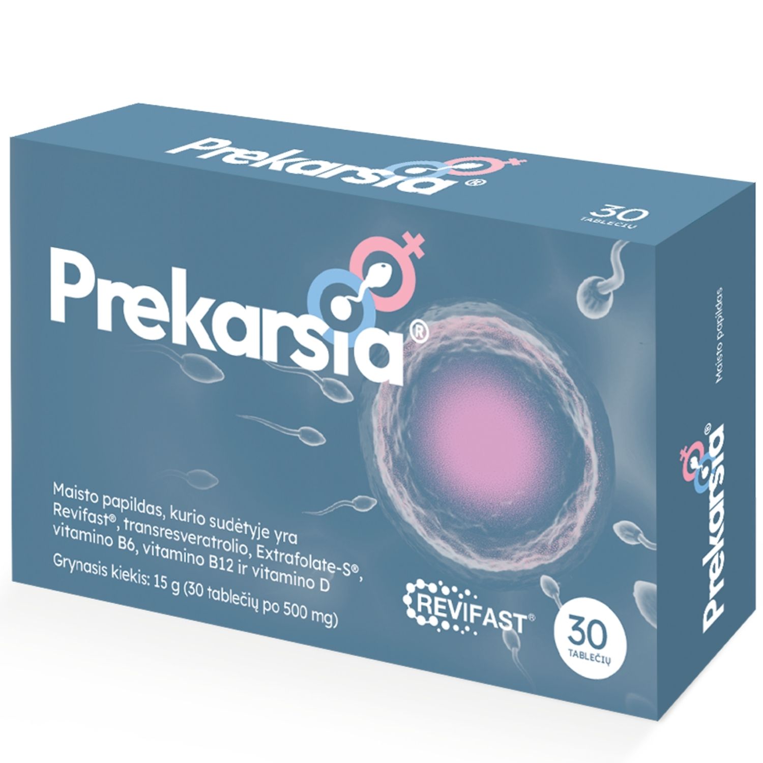 Prekarsia tabletės N30