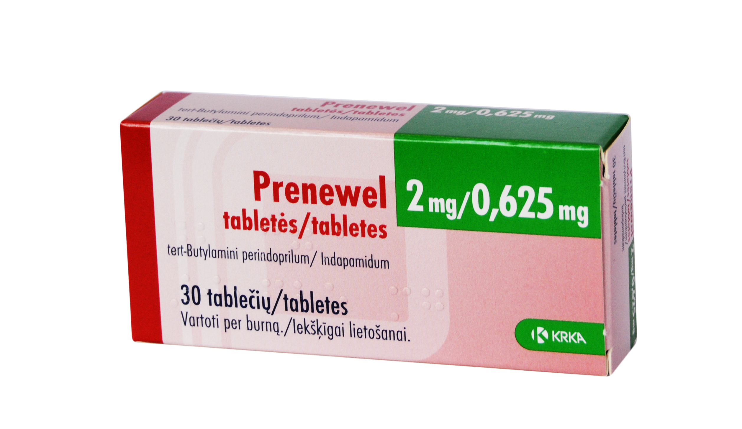 Prenewel 2mg/0.625mg tabletės N30