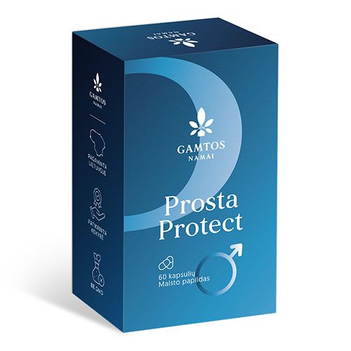 Prostatai PROSTA PROTECT, 60 kapsulių | Internetinėje “MANO vaistinėje”