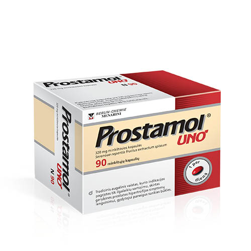Prostamol uno 320mg minkštosios kapsulės N90 | Internetinėje “MANO ...