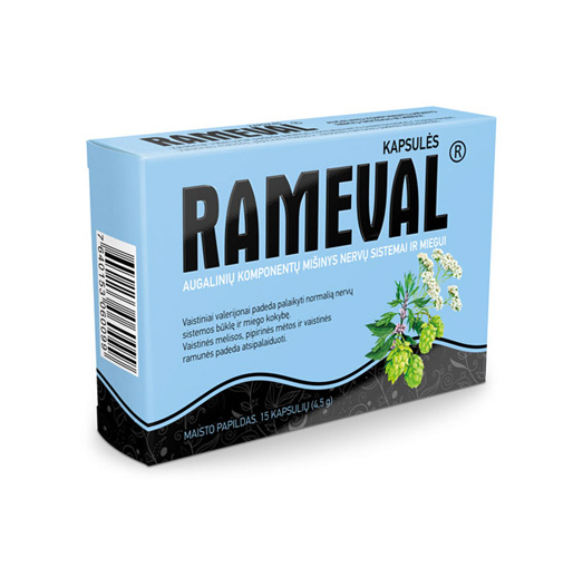 Rameval kapsulės, N15 | Internetinėje “MANO vaistinėje”