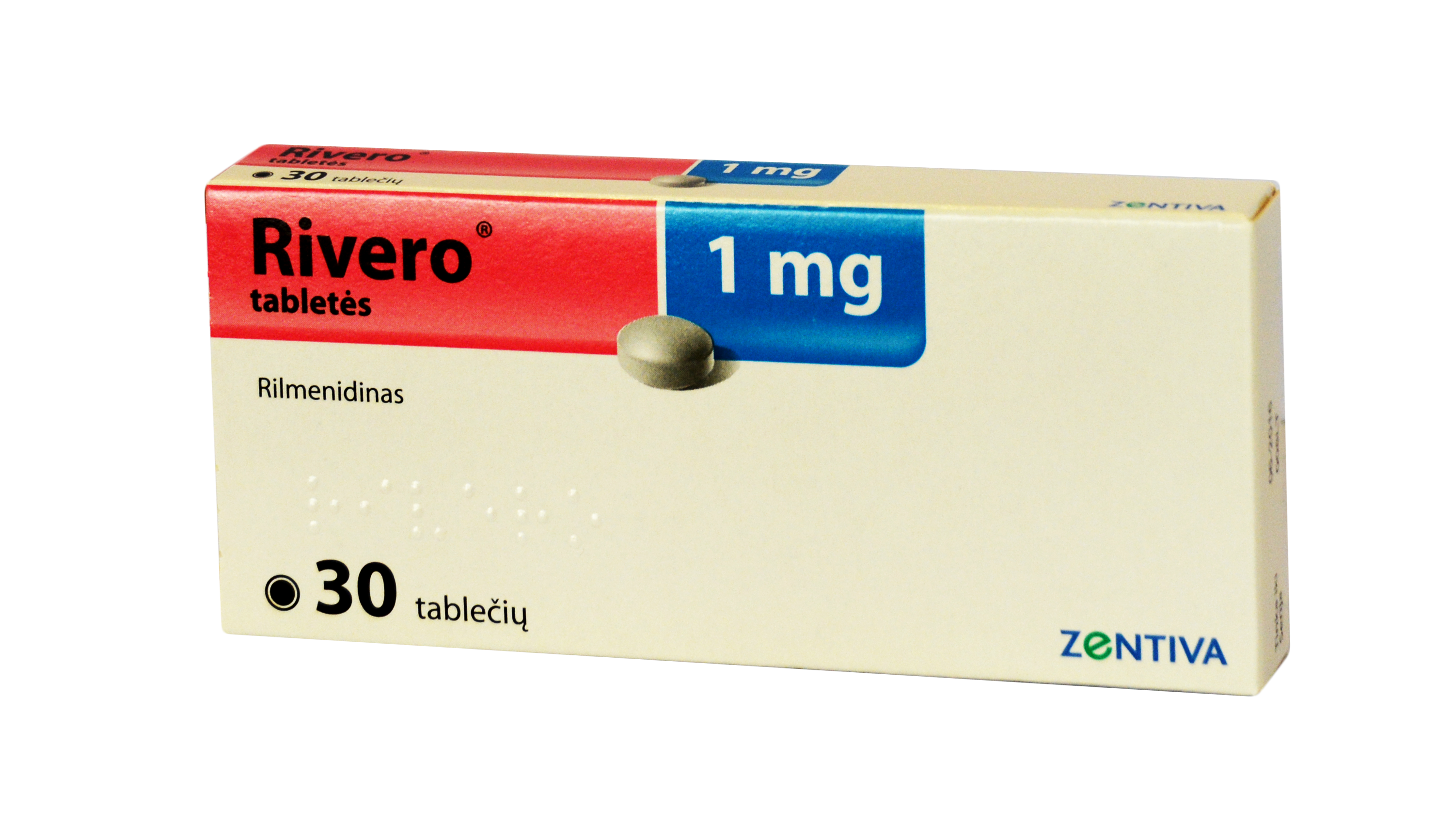 Rivero 1mg tabletės N30 | Internetinėje “MANO vaistinėje”