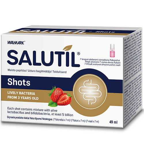 Probiotikai su vitaminais SALUTIL SHOTS, 7 vnt. | Internetinėje “MANO ...