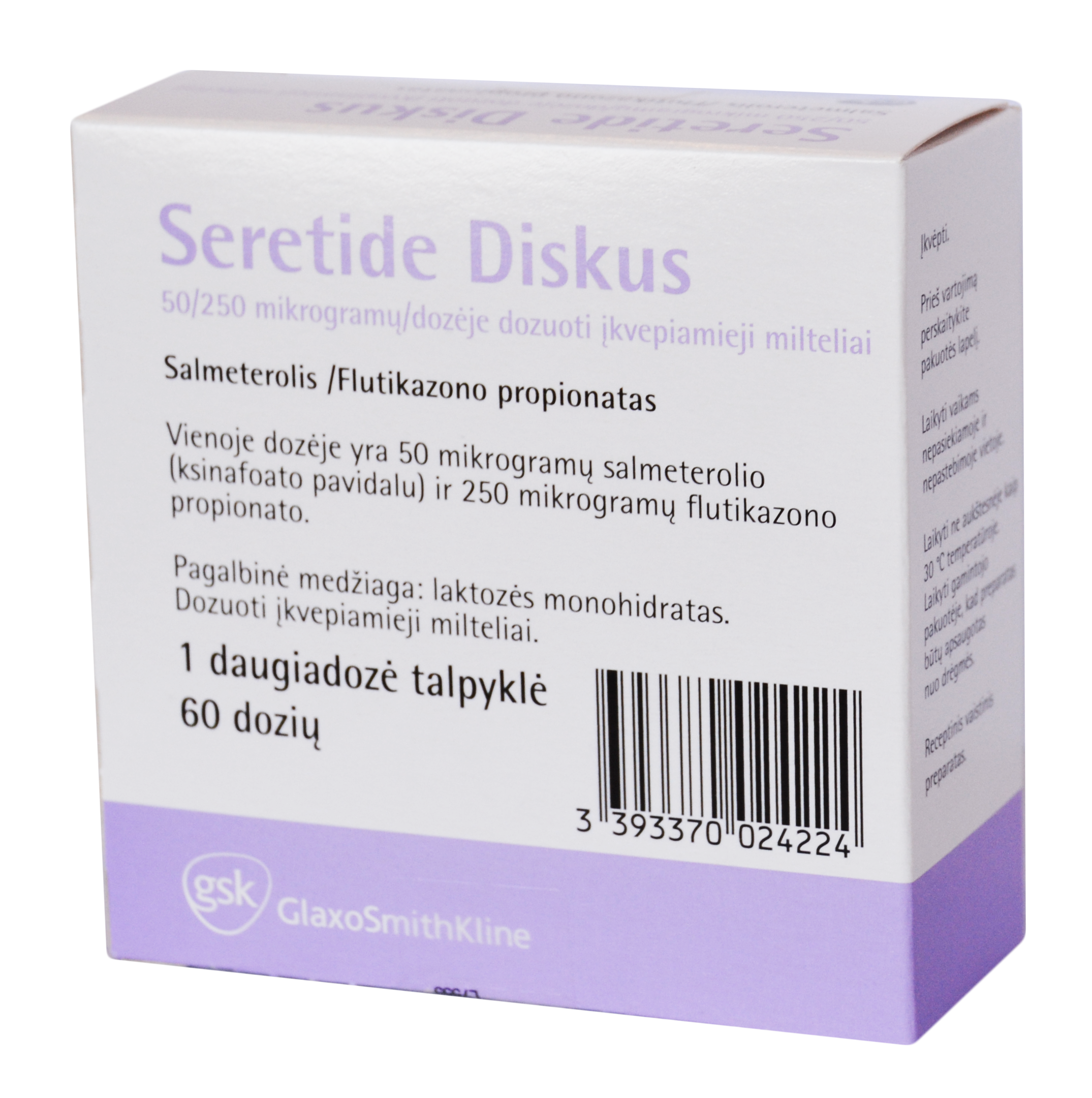 Seretide Diskus 50/250mcg 60 dose
