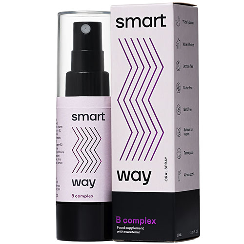 Vitaminų B kompleksas SMART WAY (purškiamas), 30 ml | Internetinėje ...