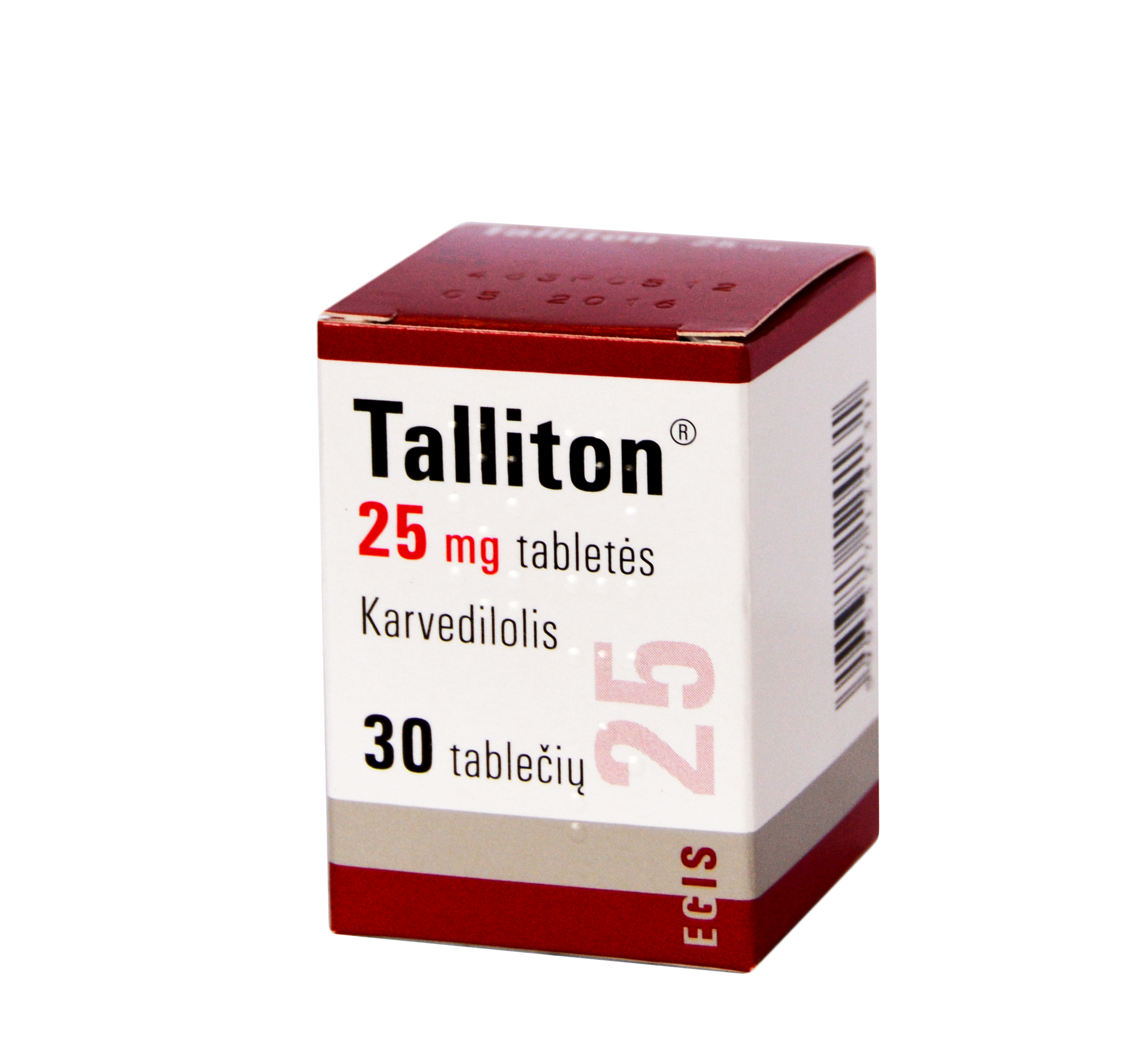 Talliton 25mg tabletės N30 | Internetinėje “MANO vaistinėje”