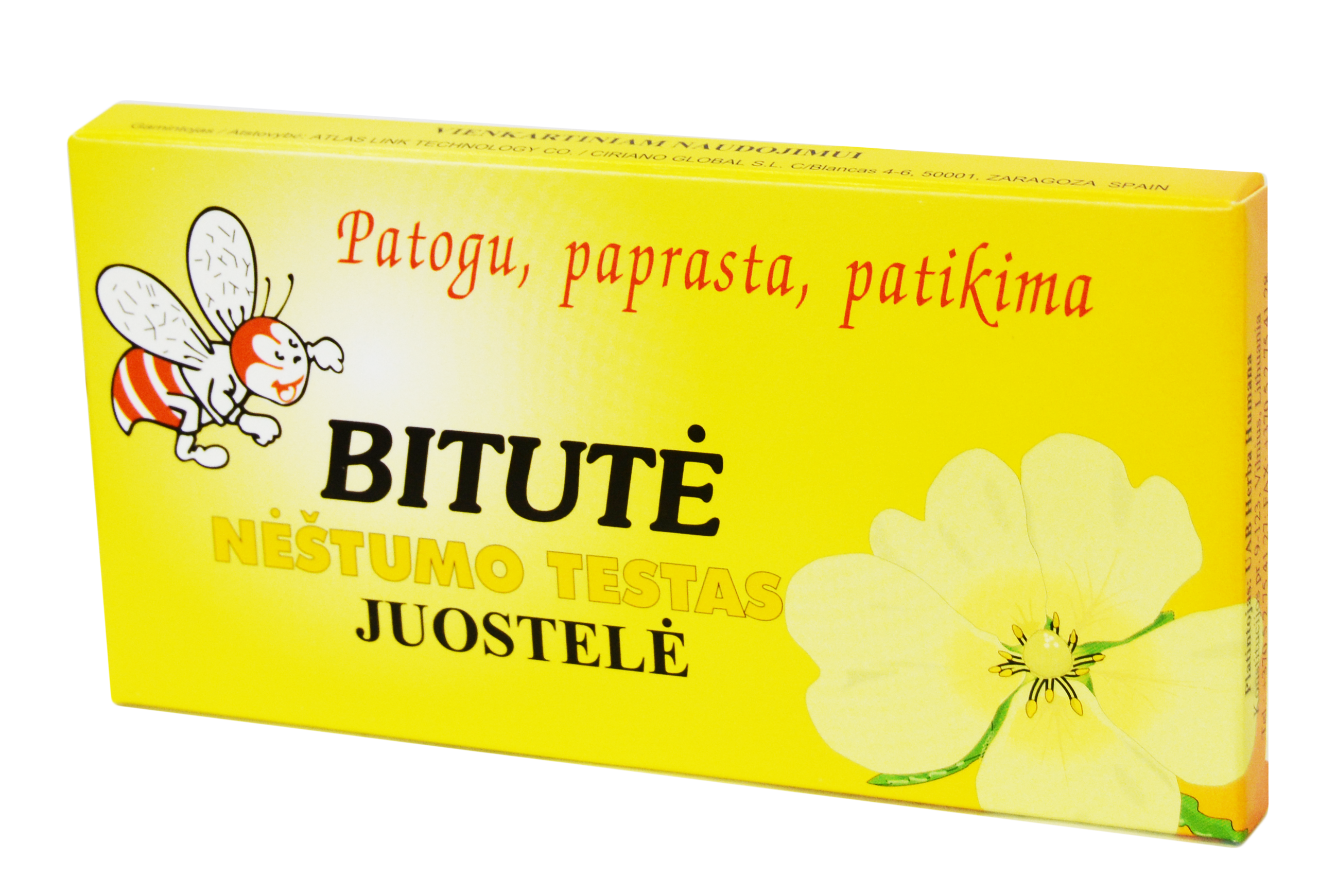 Nėštumo testas BITUTĖ, juostelė, N1 | Internetinėje “MANO vaistinėje”