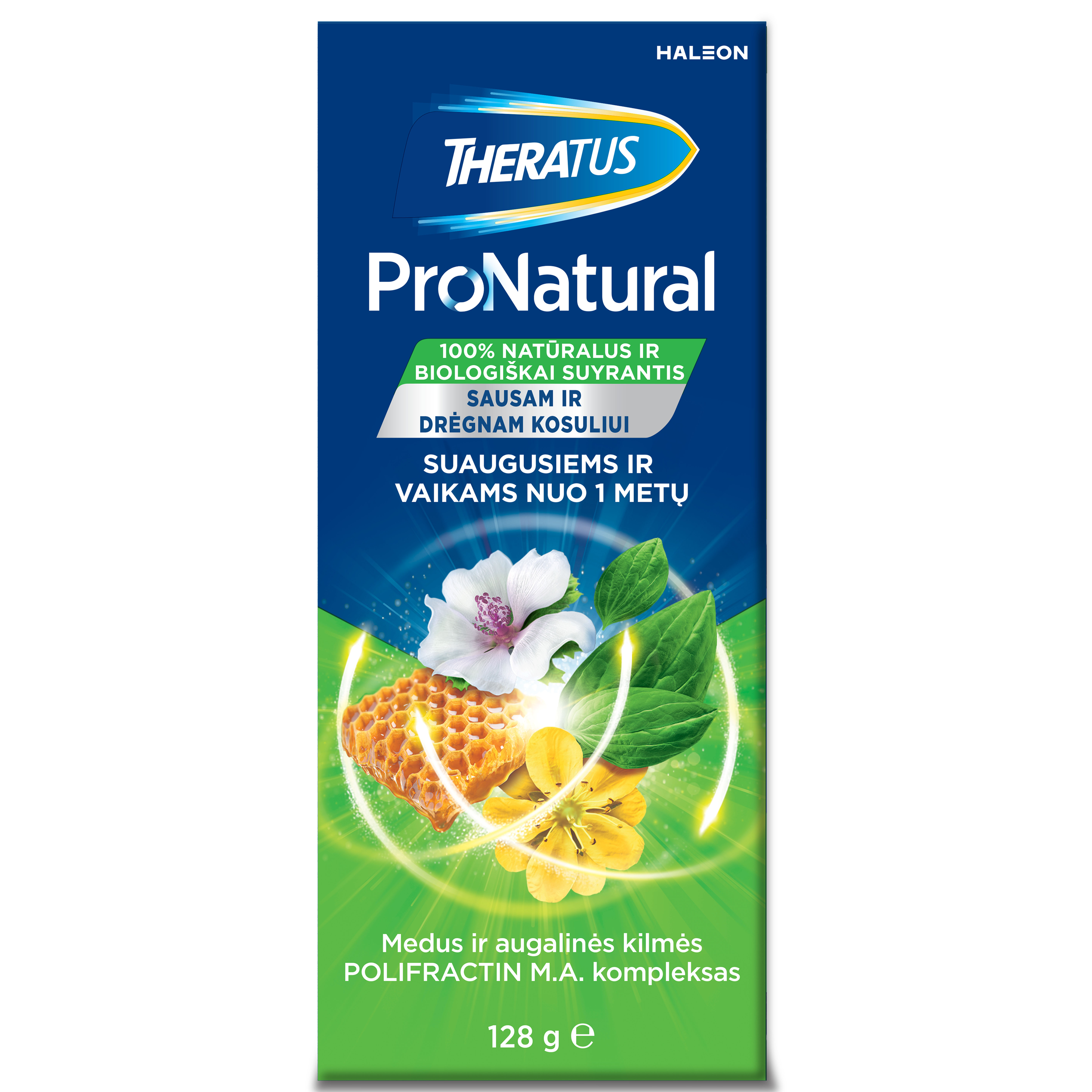 Sirupas nuo kosulio THERATUS PRONATURAL, 128g | Internetinėje “MANO ...