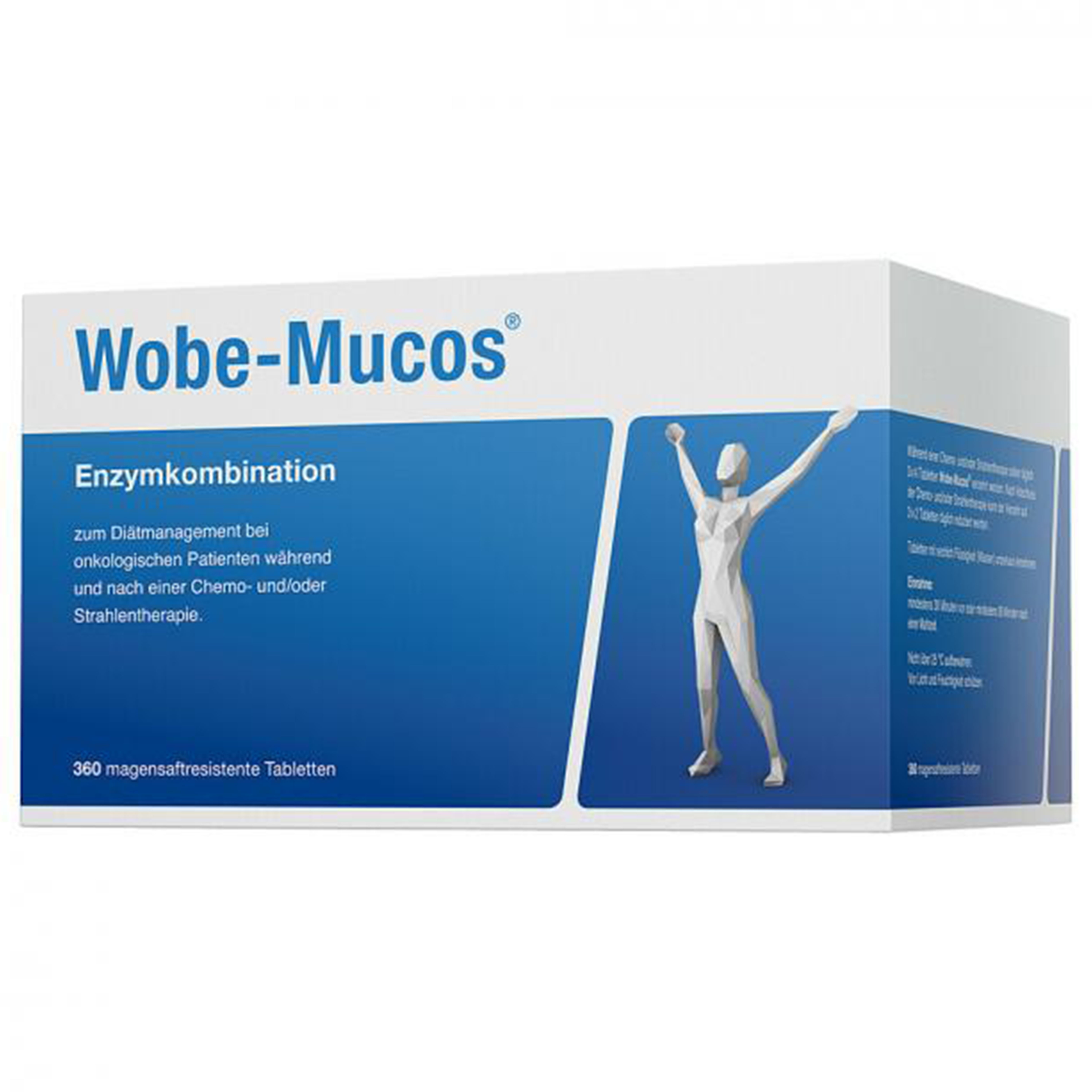 Onkologinių ligonių mitybai papildyti WOBE-MUCOS, 360 tab ...